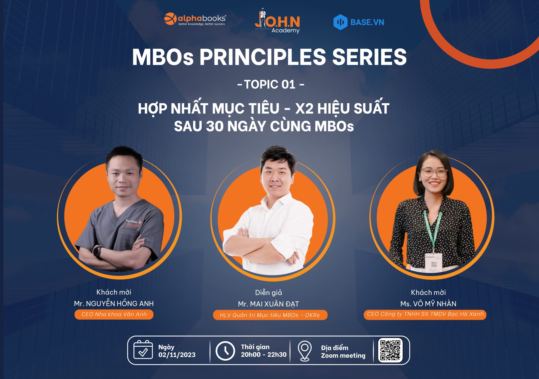 MBOs PRINCIPLES SERIES - 70 năm Nguyên lý Quản trị Mục tiêu - X2 sức ...